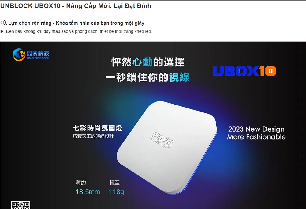 Ubox Gen 10 Ram 4G Xem Phim, Thể Thao, Truyền Hình Quốc Tế Cap Cấp Nhất Hiện Nay
